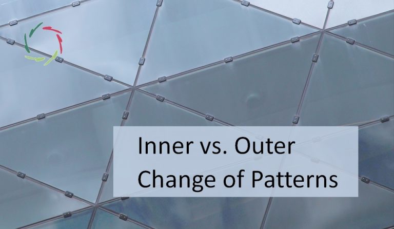 Inner vs. Outer Change of Patterns