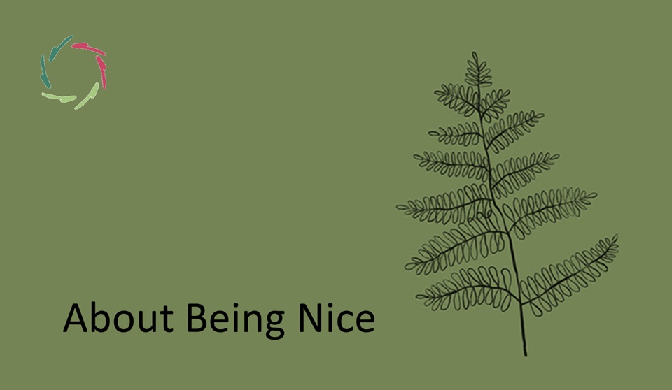 About Being Nice